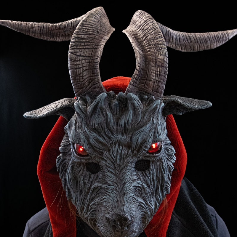 Goat Mask - Etsy