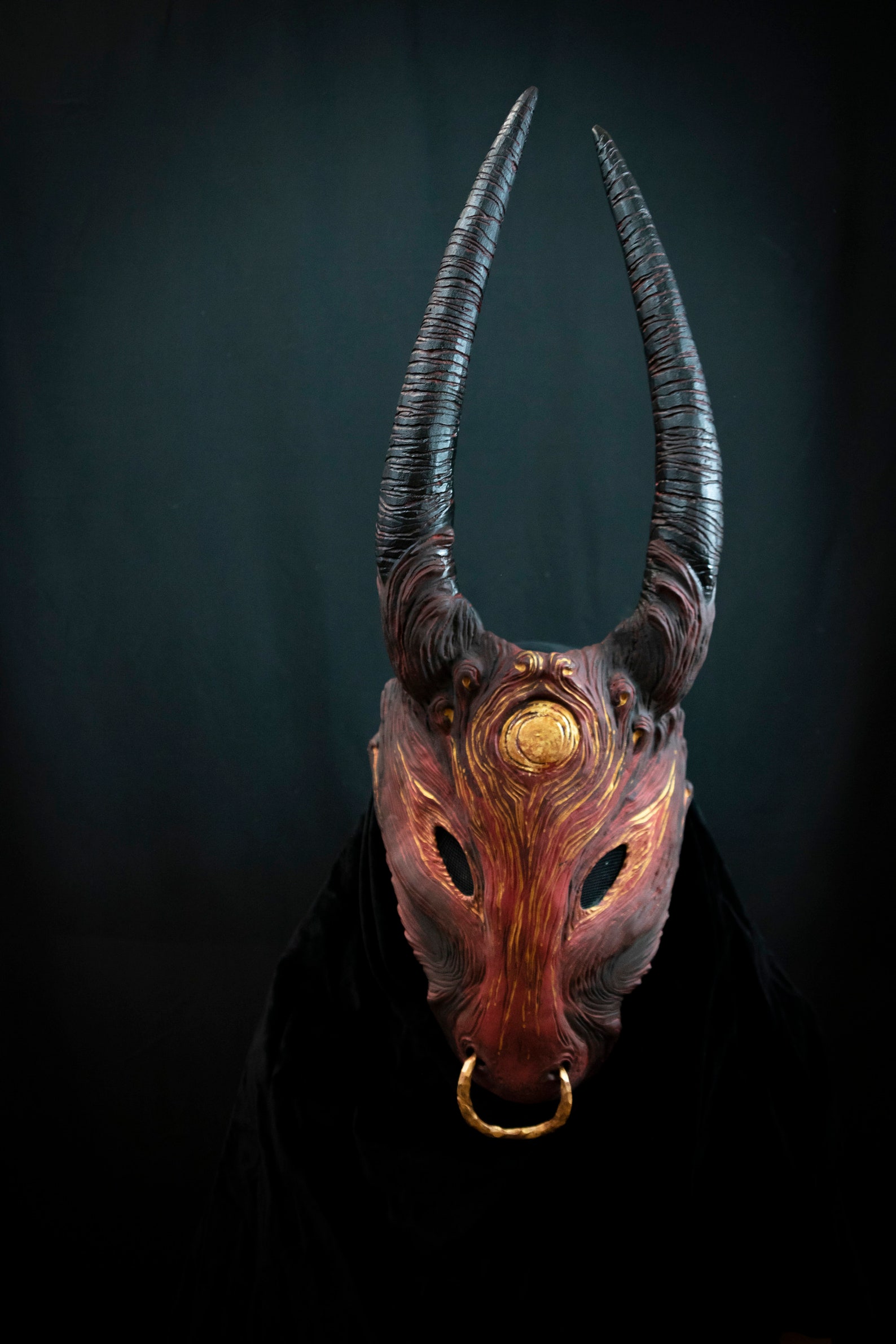 MADE TO ORDER Resin Minotaur Mask Fantasy Larp Cosplay Demon - Etsy