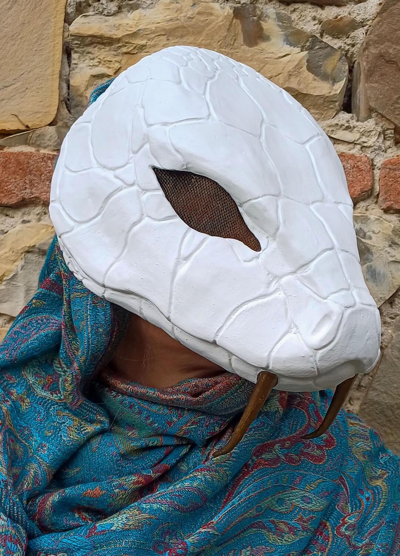 MADE TO ORDER Nara Desert Snake Mask - Resin Larp Cosplay Ritual - Etsy