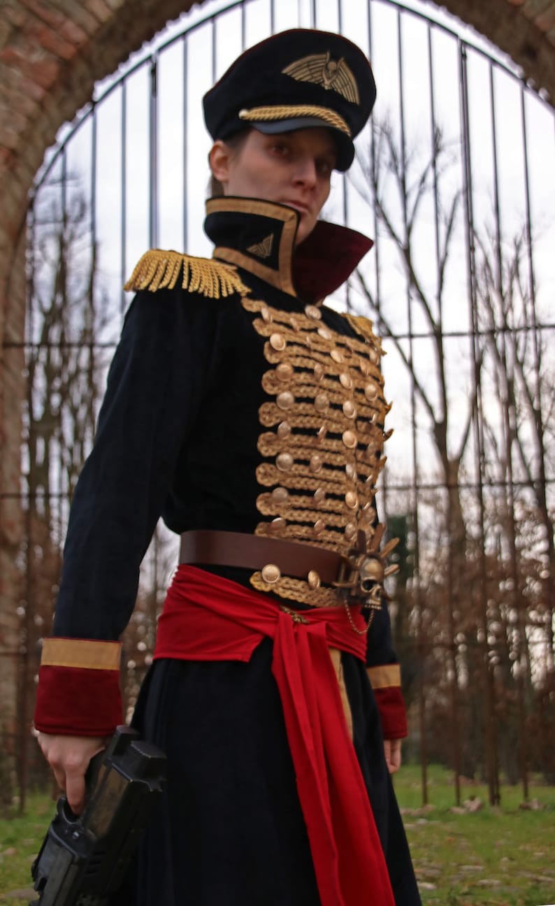 MADE TO ORDER Warhammer Commissar Surcoat Jacket Uniform - Etsy