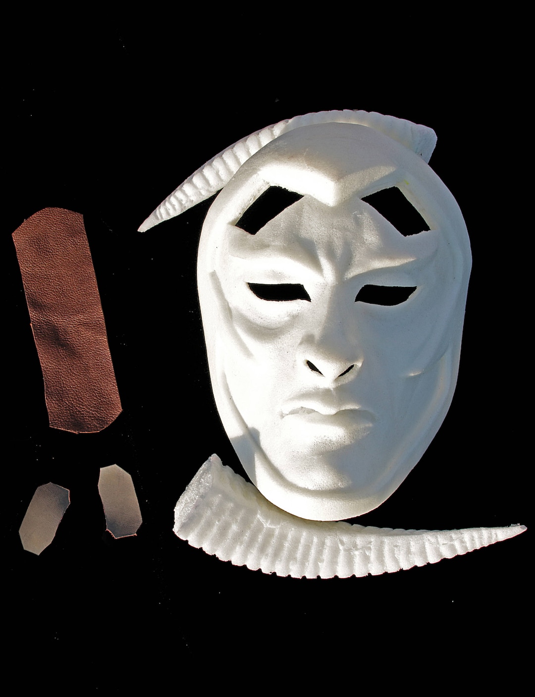 READY TO SHIP - Warhammer Solitaireeldarr Harlequin Blank Mask Diy ...