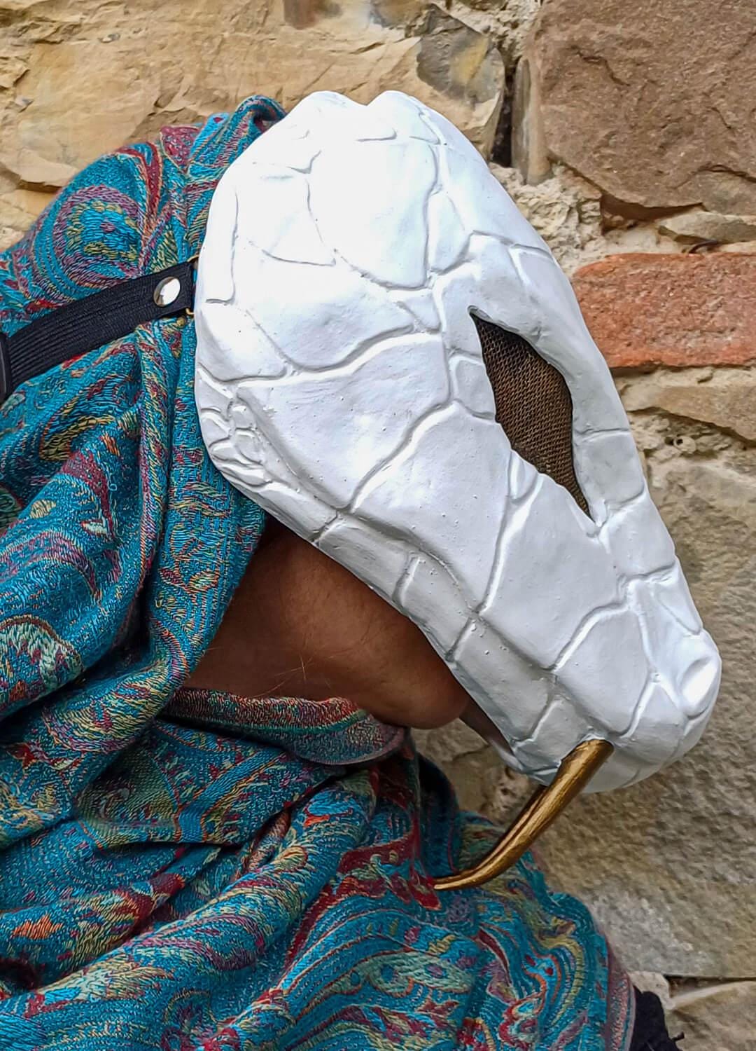 MADE TO ORDER Nara Desert Snake Mask - Resin Larp Cosplay Ritual - Etsy