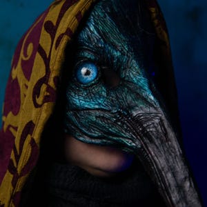 READY TO SHIP - Egyptian God Thoth Mask Fantasy Larp Pagan Wicca Pagan ...