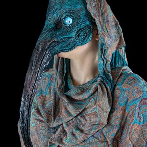 READY TO SHIP - Egyptian God Thoth Mask Fantasy Larp Pagan Wicca Pagan ...