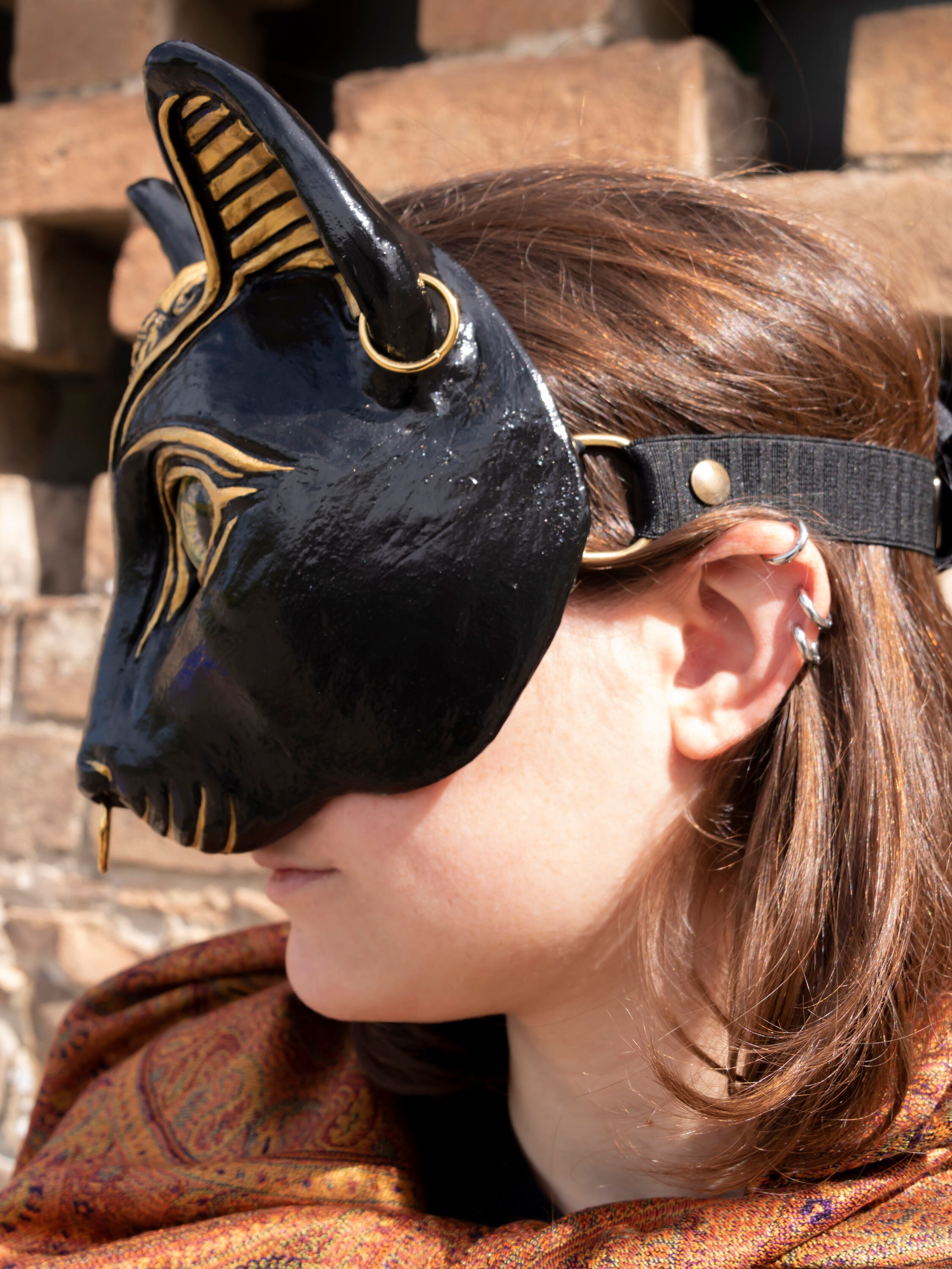 MADE TO ORDER Bastet Bast Resin Mask Egypt Egyptian Goddess - Etsy