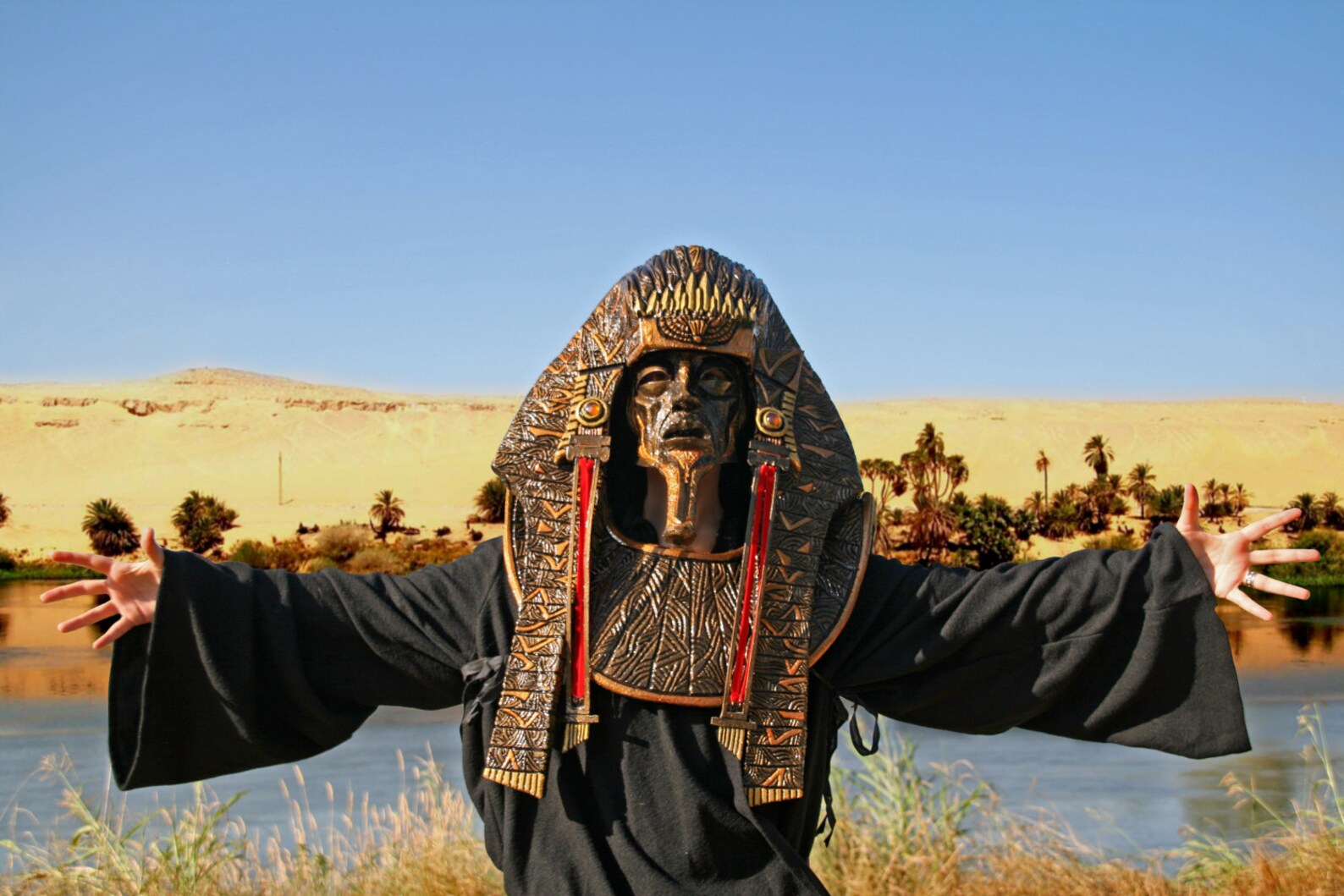 MADE TO ORDER Ra Set Mask Cosplay Stargate Egypt Egyptian - Etsy