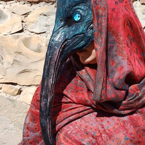 READY TO SHIP - Egyptian God Thoth Mask Fantasy Larp Pagan Wicca Pagan ...