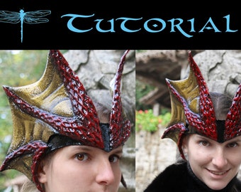 Dragon Headdress Tutorial - Etsy