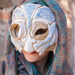 MADE TO ORDER Cyborg Robot Mask Monocle Azulejo Resin Cosplay Larp - Etsy