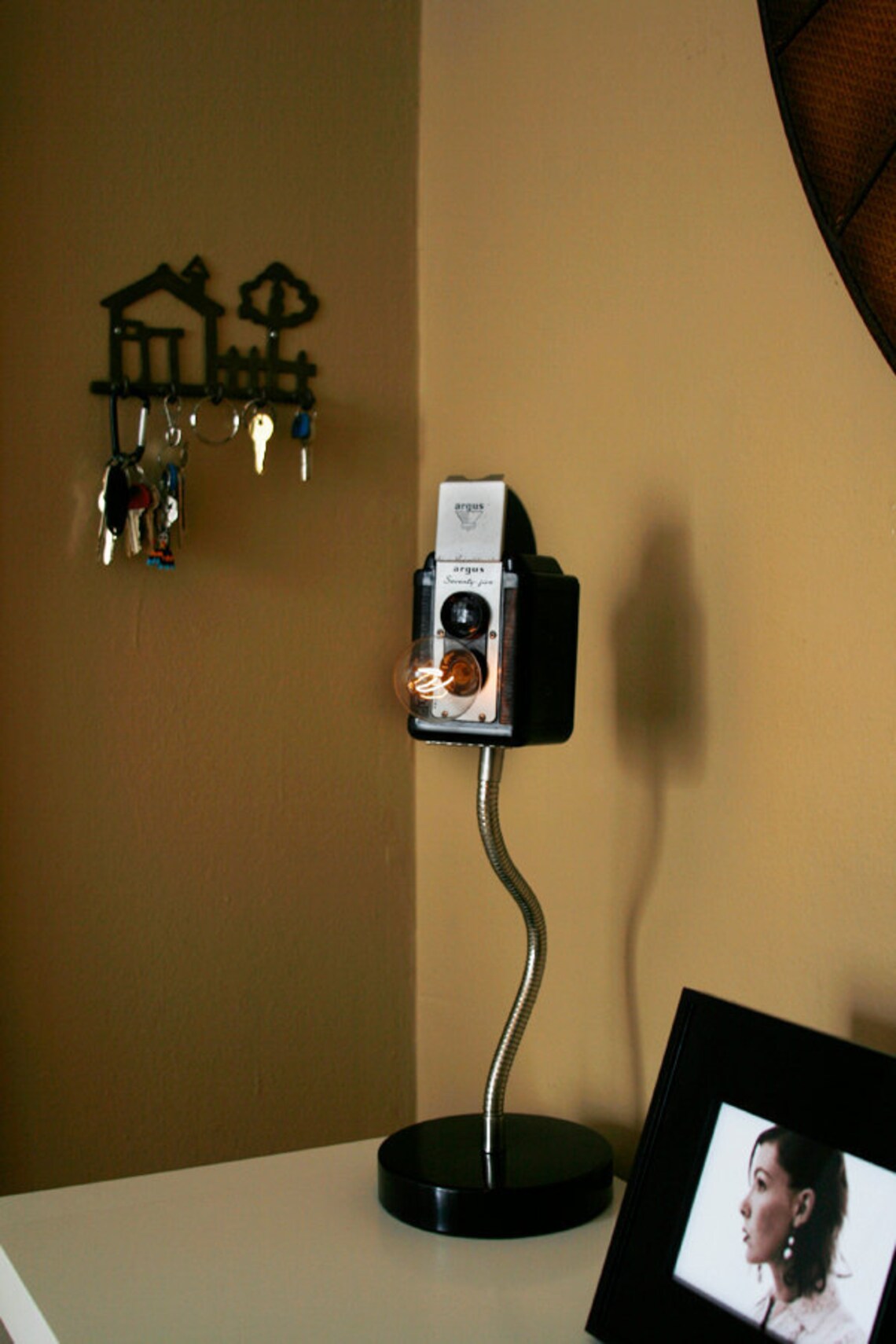 Handmade Camera Lamp With Built in Touch Dimmer - Etsy