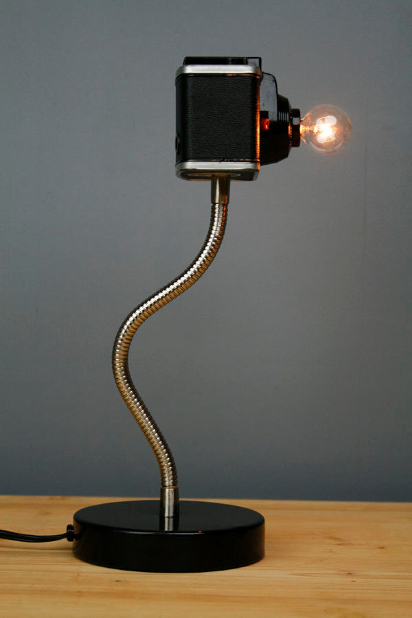 Upcycled Camera Lamp Ansco Ready Flash - Etsy