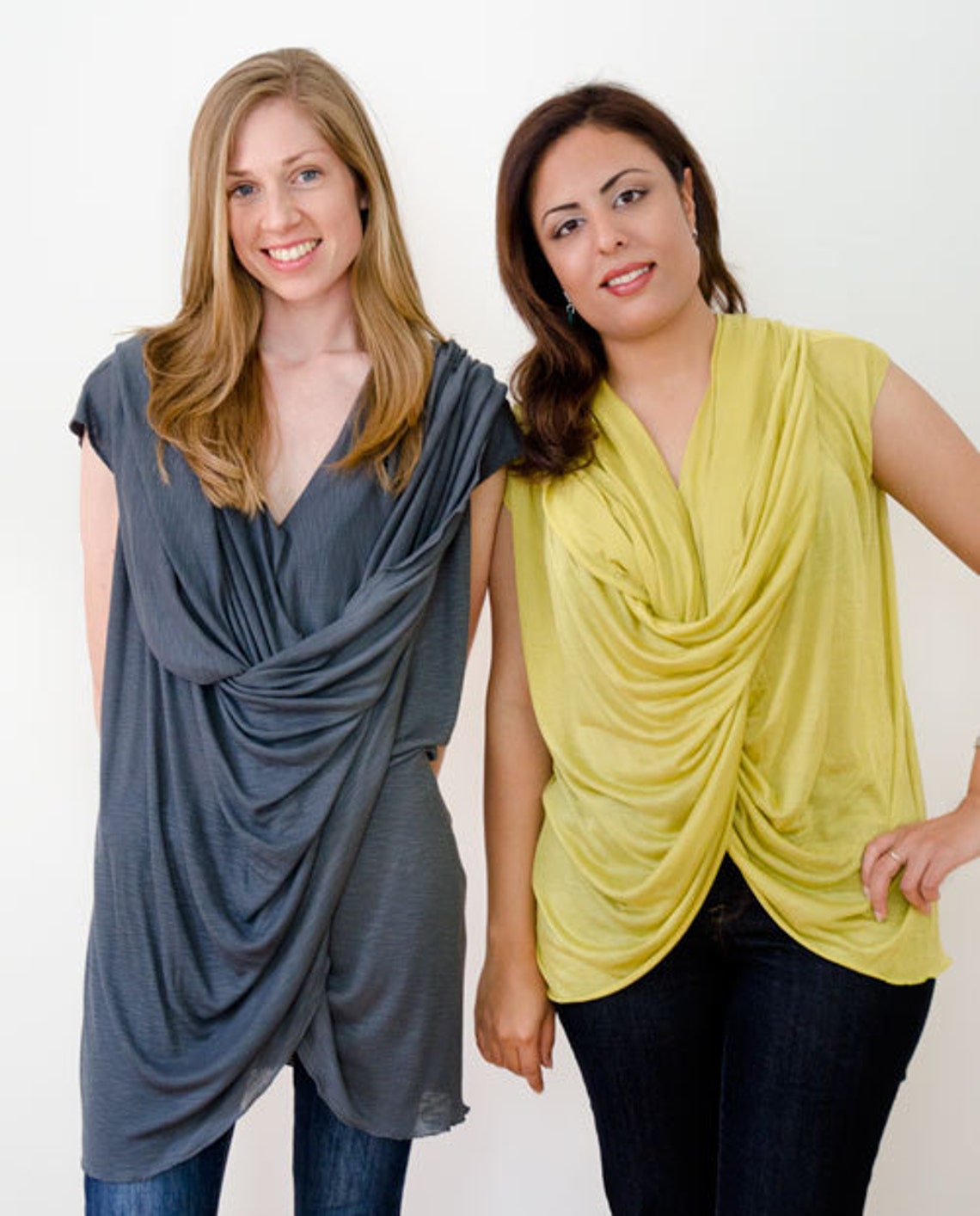 Twisty Top/tunic Pattern Pdf File - Etsy