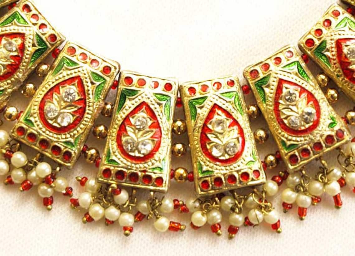 Christmas Jewelry. Lakh, Necklace. Global Style - Etsy