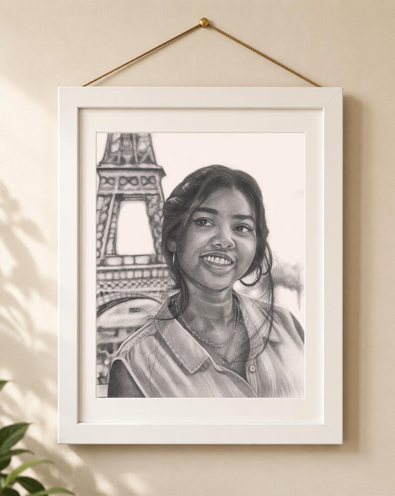 Custom Graphite Portrait Commission | Hand Drawn Realistic Pencil Art ...