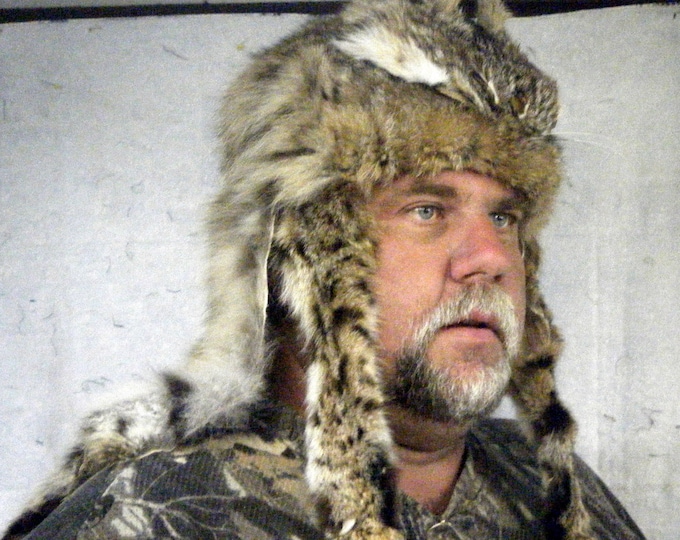 Bobcat Mountain Man Hat - Etsy