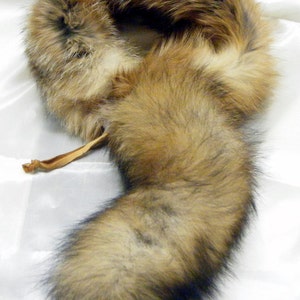 Red Fox Neckwarmer or Red Fox Neck Warmer With Tail. - Etsy