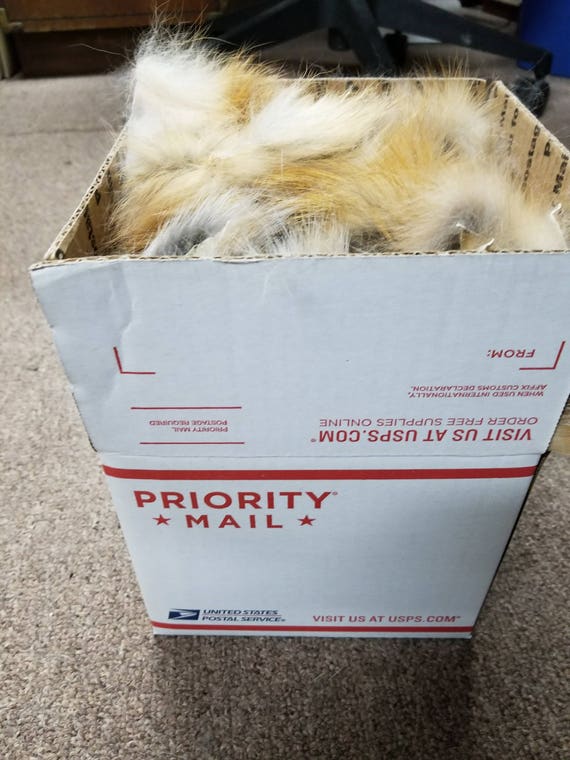 Fur Scraps a Full 2 Lb Box of Real Fur Scraps. Free Shipping - Etsy
