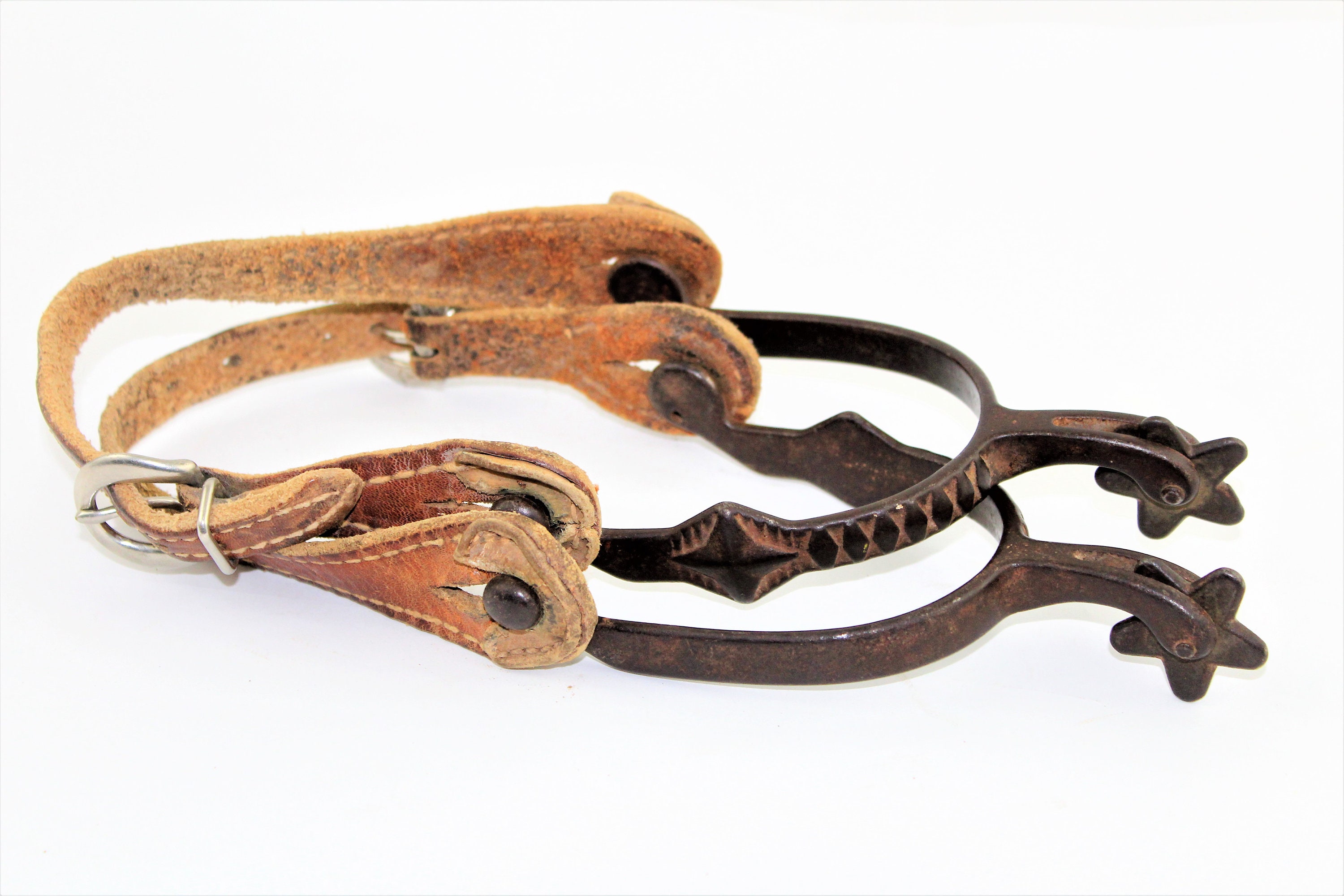 North & Judd Cowboy Spurs, Boot Spurs, Spur Straps, Anchor Trademark