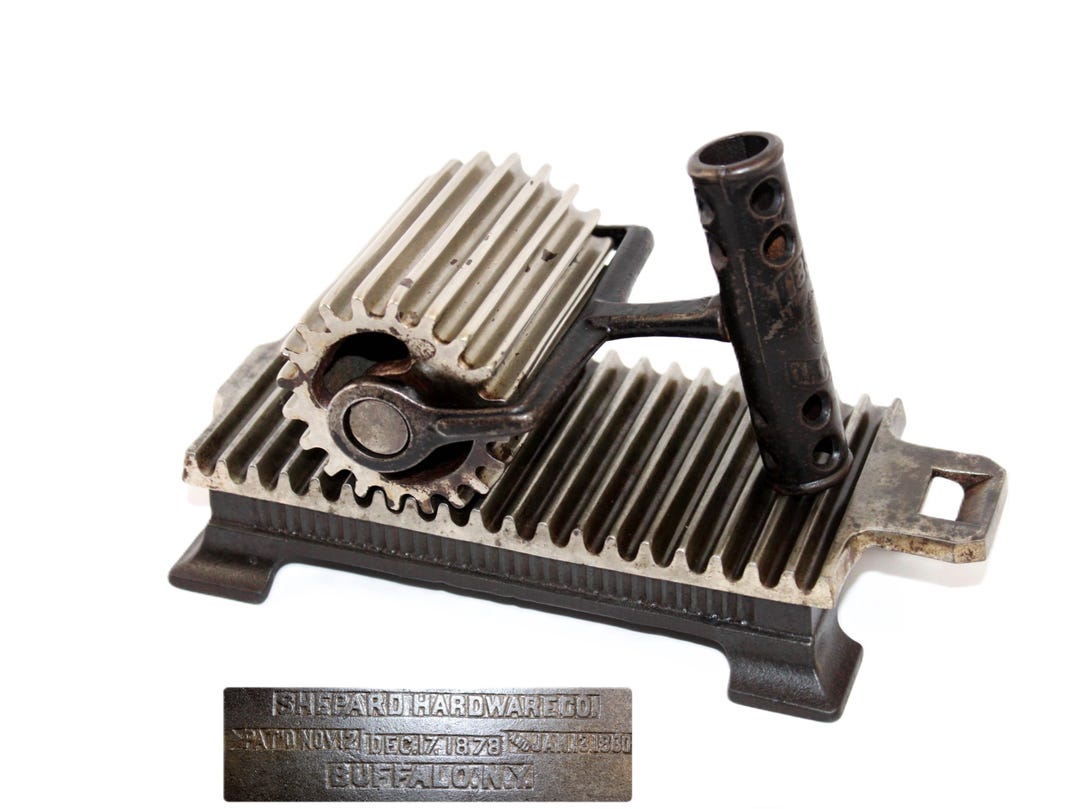 Antique 1880 Fluting Iron Made by Shepard Hardware - Etsy