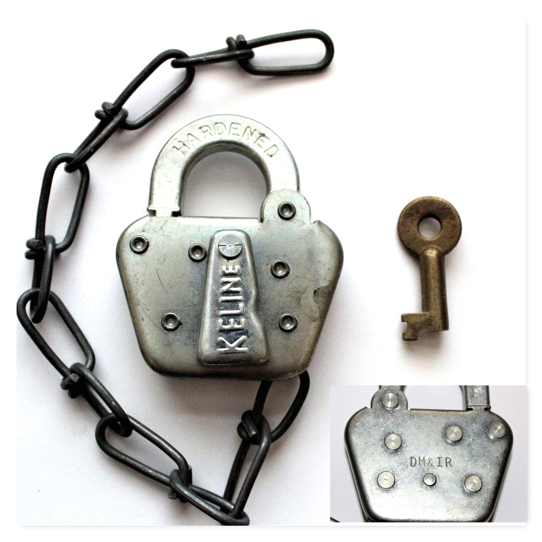 Vintage Keline Railroad Switch Lock for Duluth, Missabe and Iron Range ...