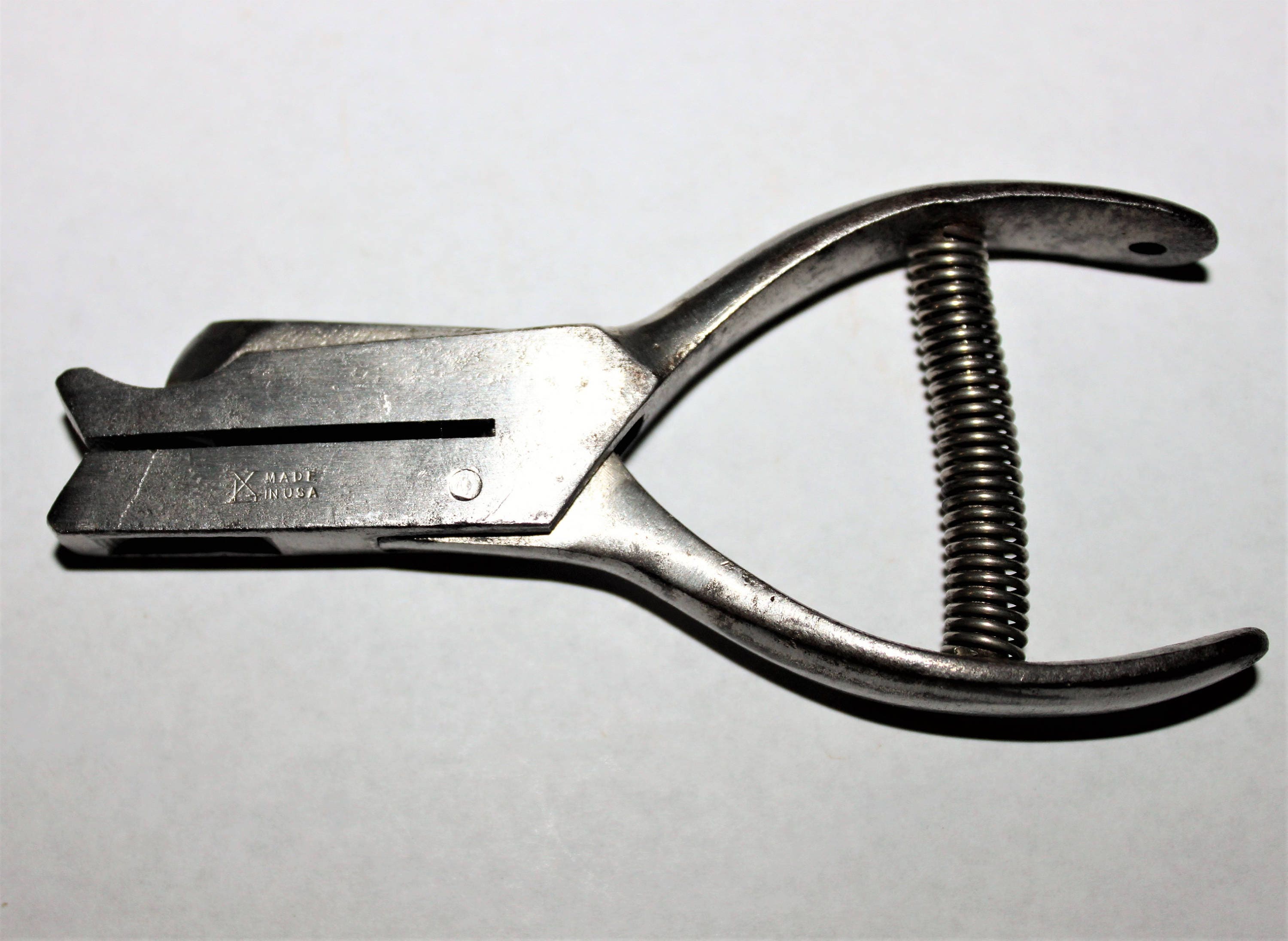 Vintage XL Railway Train Conductor Ticket Punch