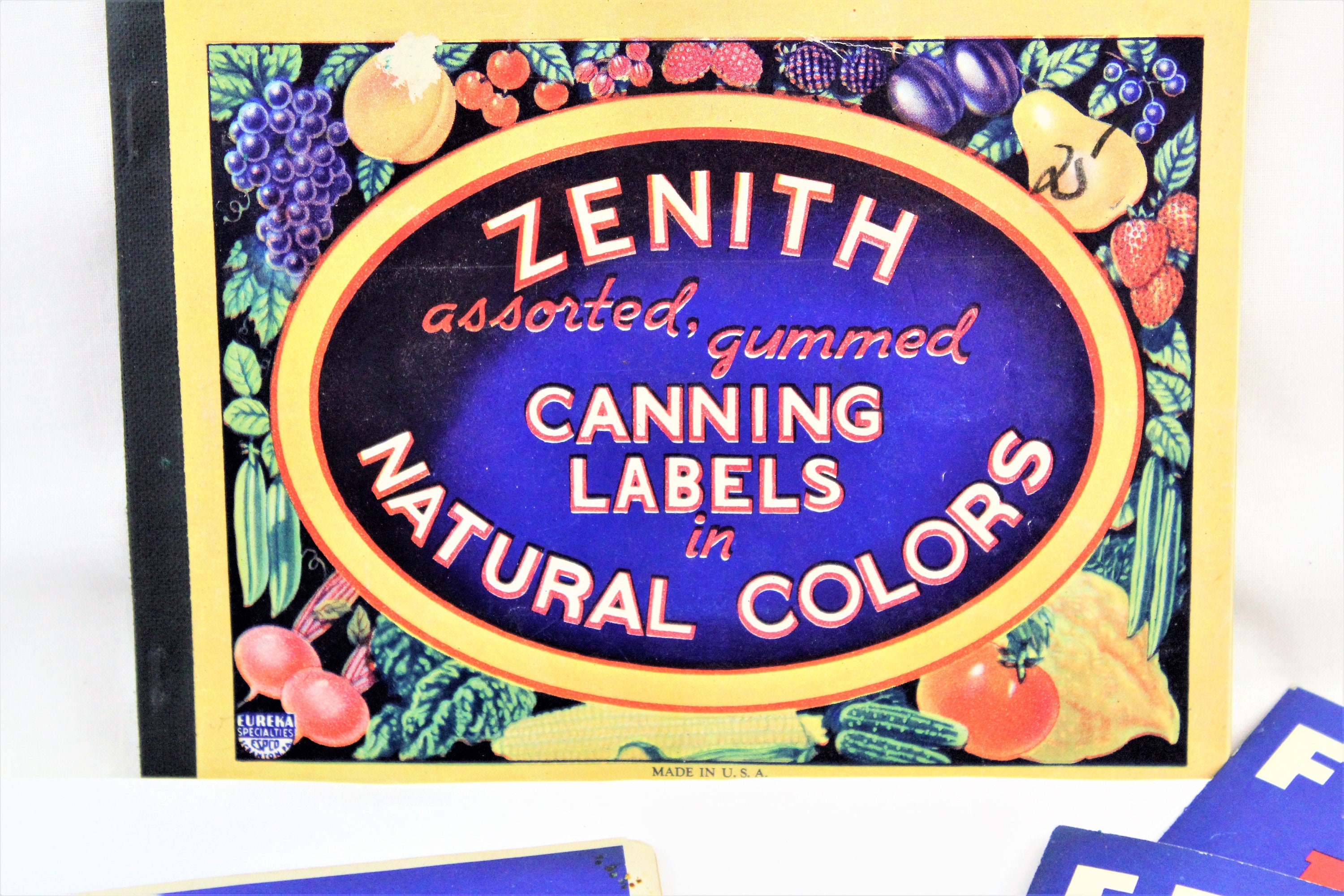 Vintage Collection of 21 Booklets of Adorable Canning Jar Labels for ...