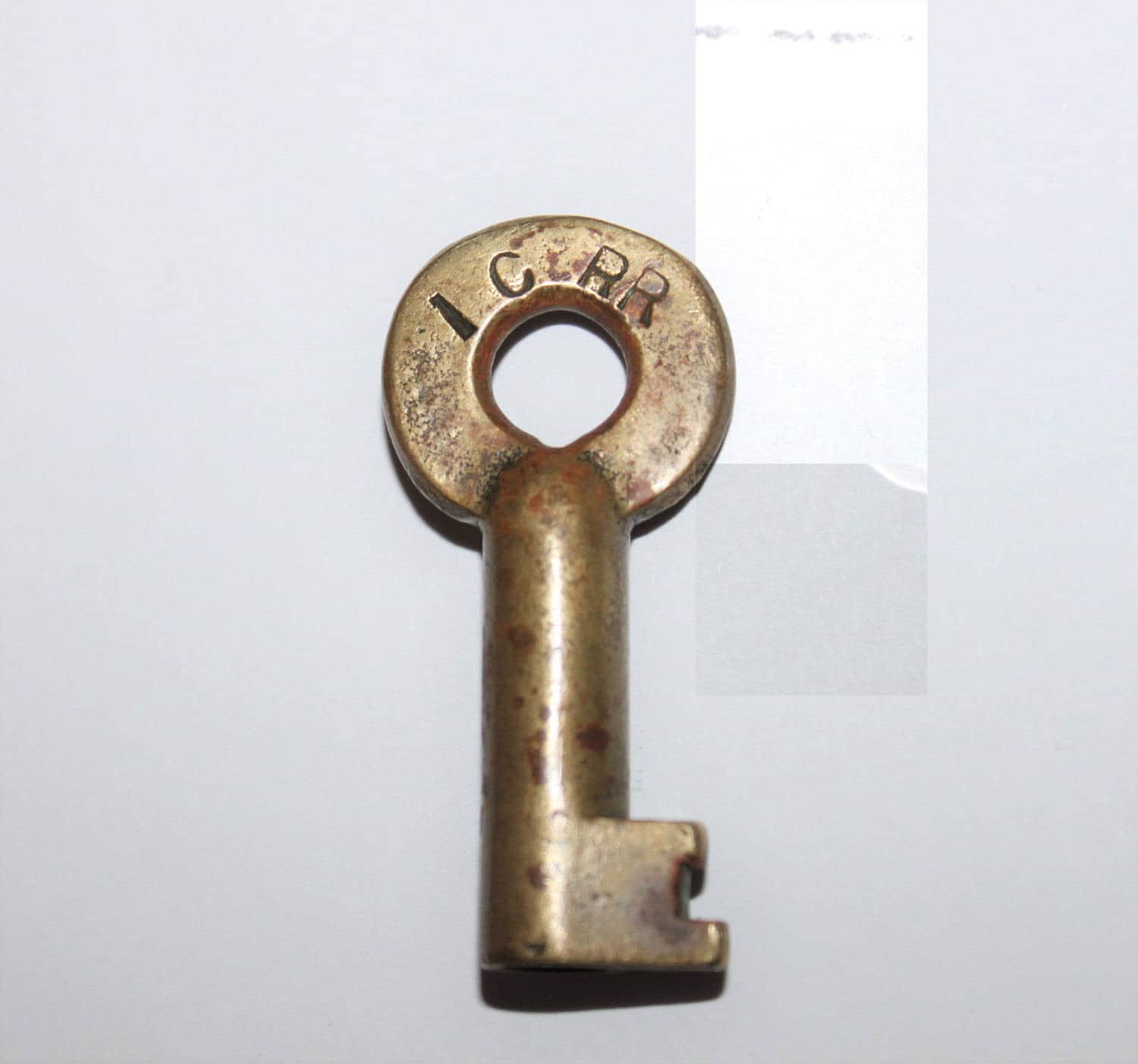 ICRR Hollow Barrel Brass Key, The Illinois Central Railroad, Railroad ...