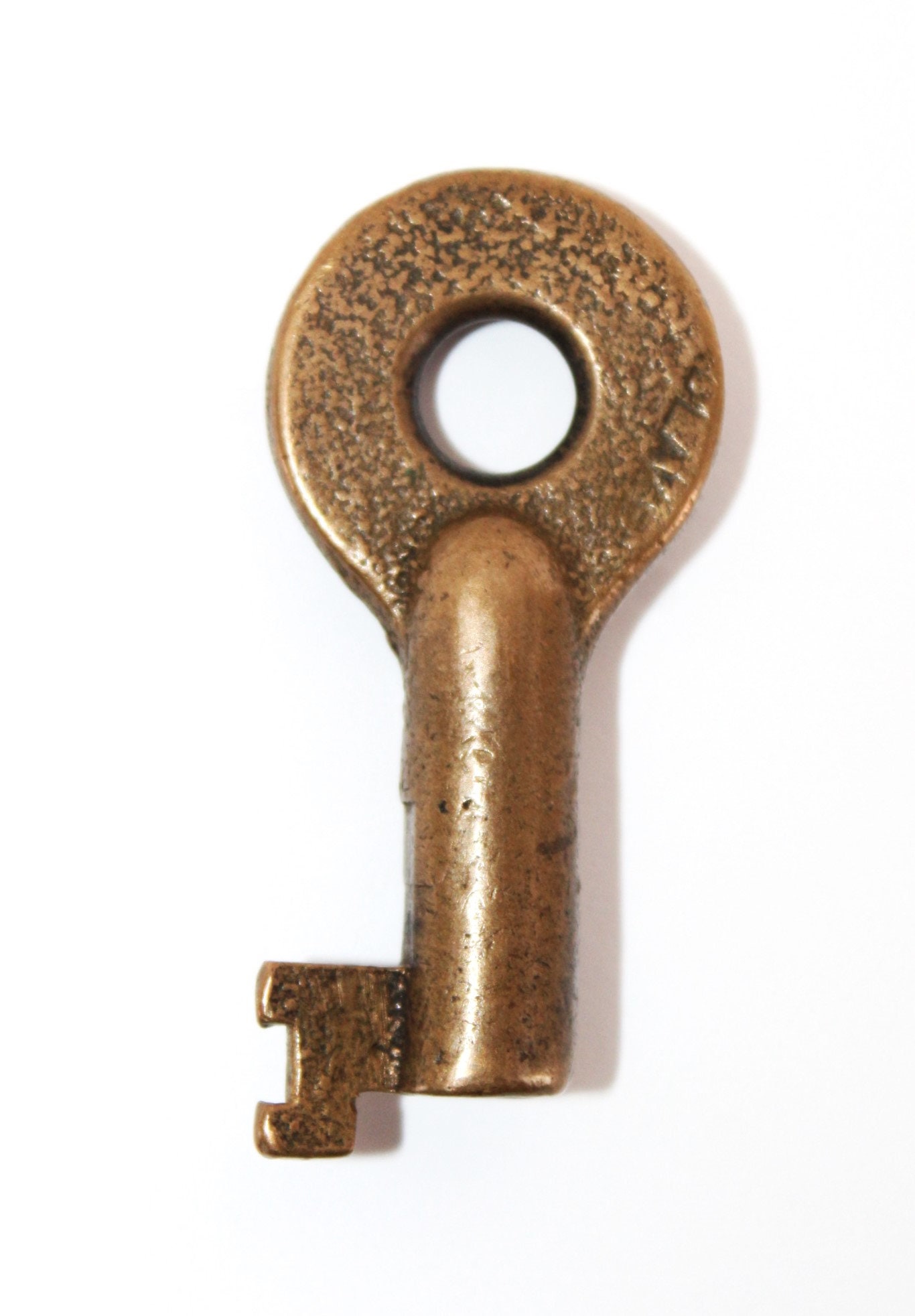 Authentic Burlington Northern Railroad Switch Lock Key, Railroad ...