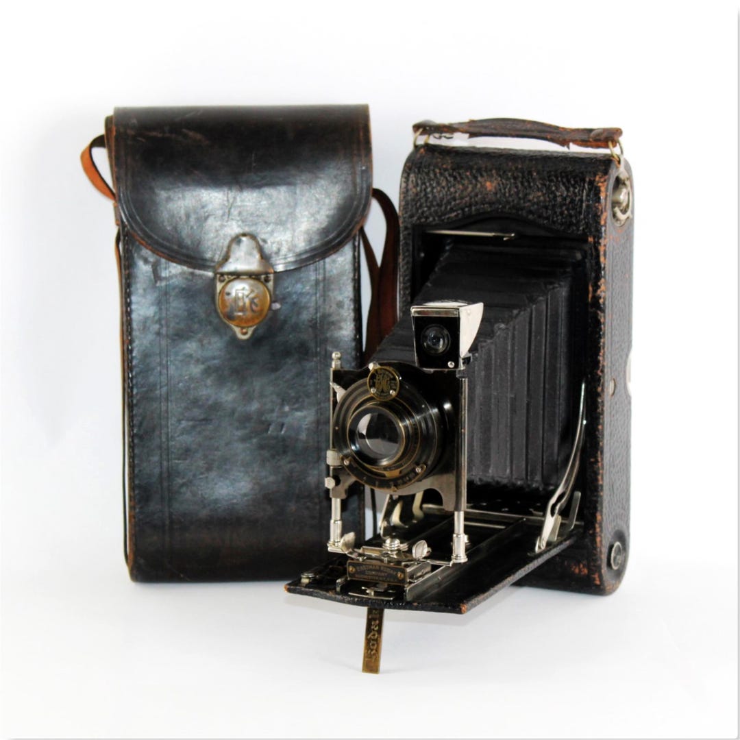 Antique 1910 Eastman Kodak No. 3-A Folding Pocket Kodak Model C. Camera ...