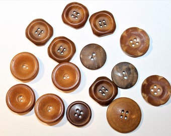 Antique Vegetable Ivory Buttons | Etsy