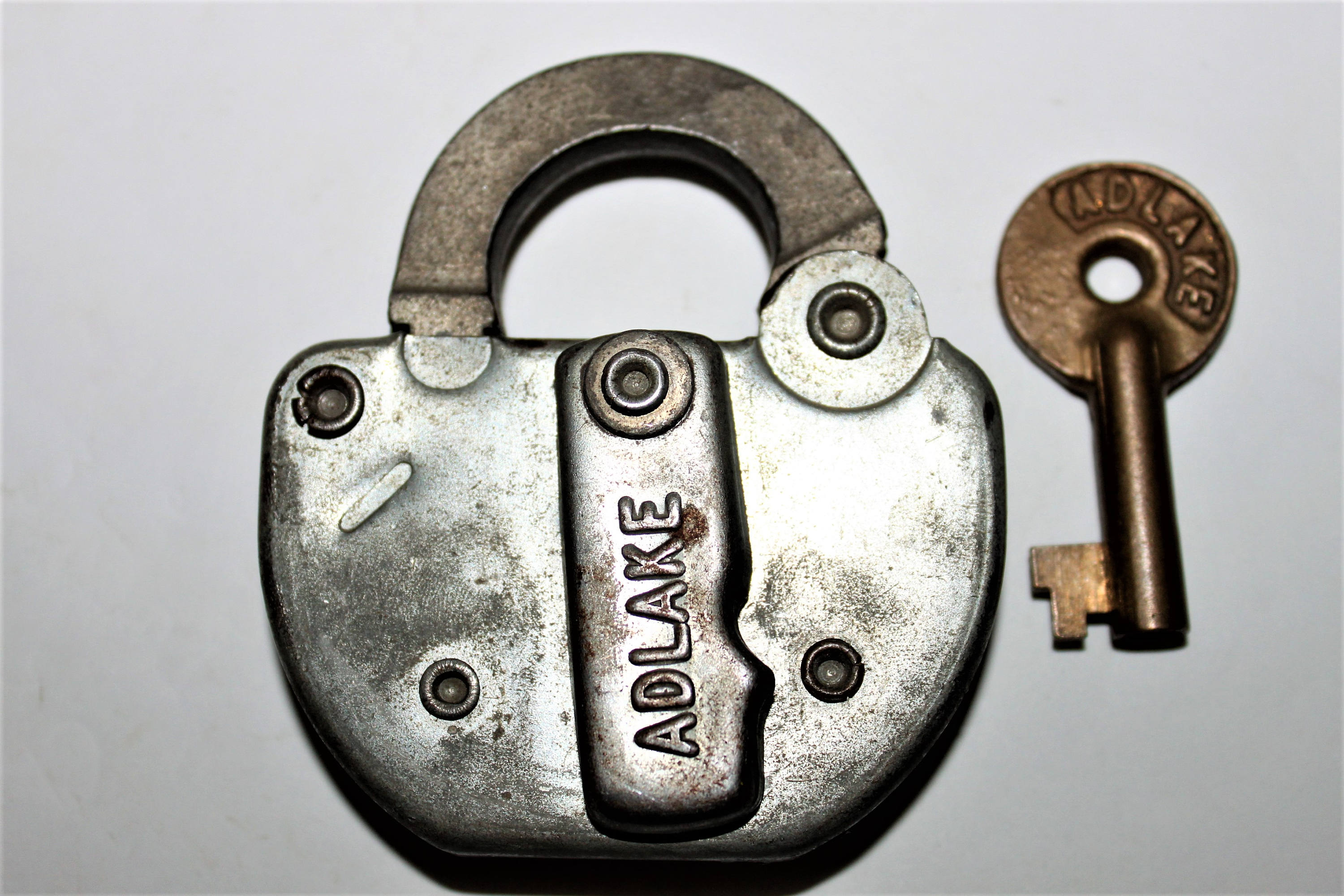 Vintage 1979 Adlake Chicago Northwestern Railroad Switch lock with ...