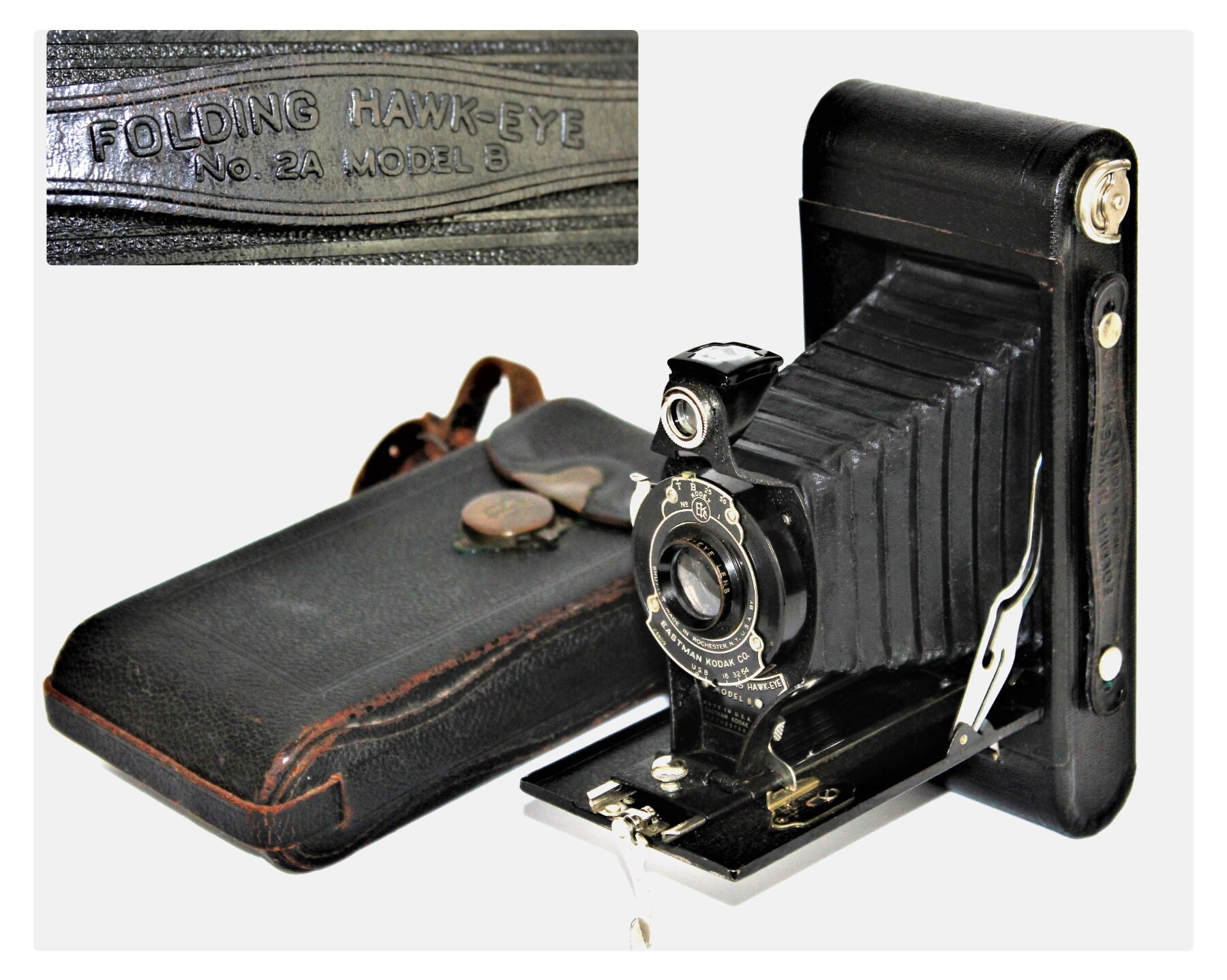 Vintage Photography / Eastman Kodak / Folding Hawkeye #2A model B ...