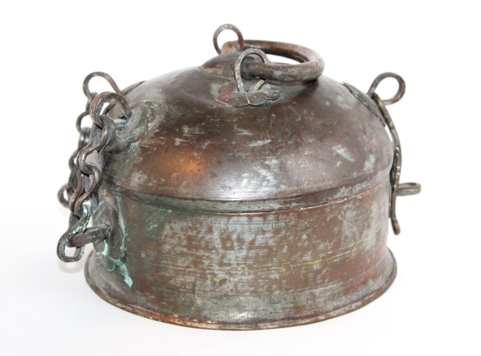 Vintage Chapati Copper Bread Box, Bread Storage - Etsy