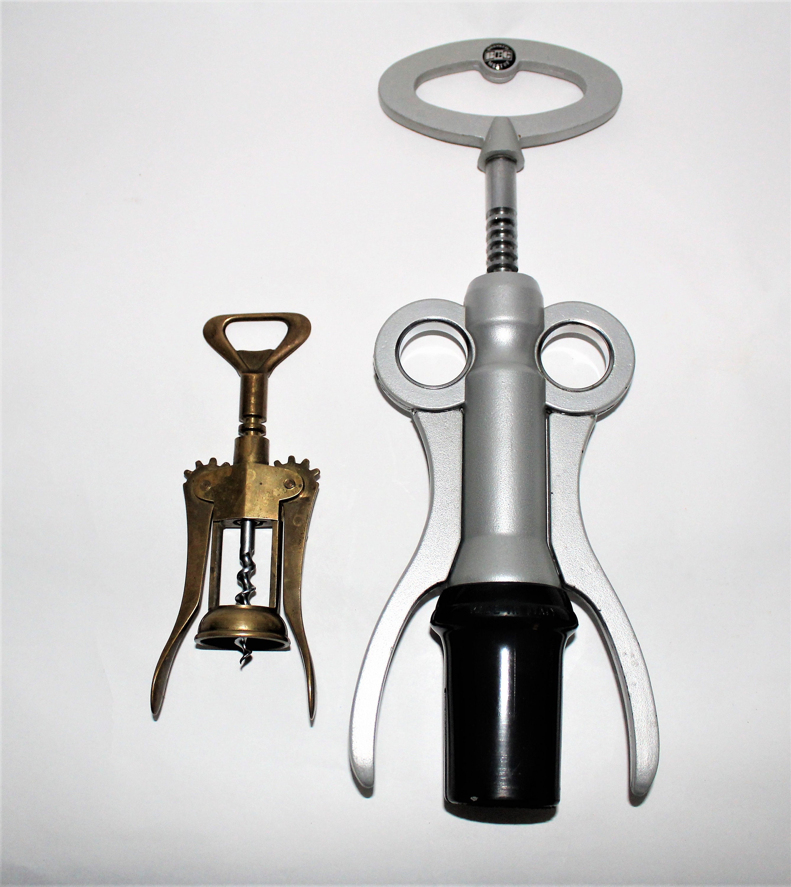 Vintage Corkscrew, Large Italian Brevetti Mestre Corkscrew, Magnum ...