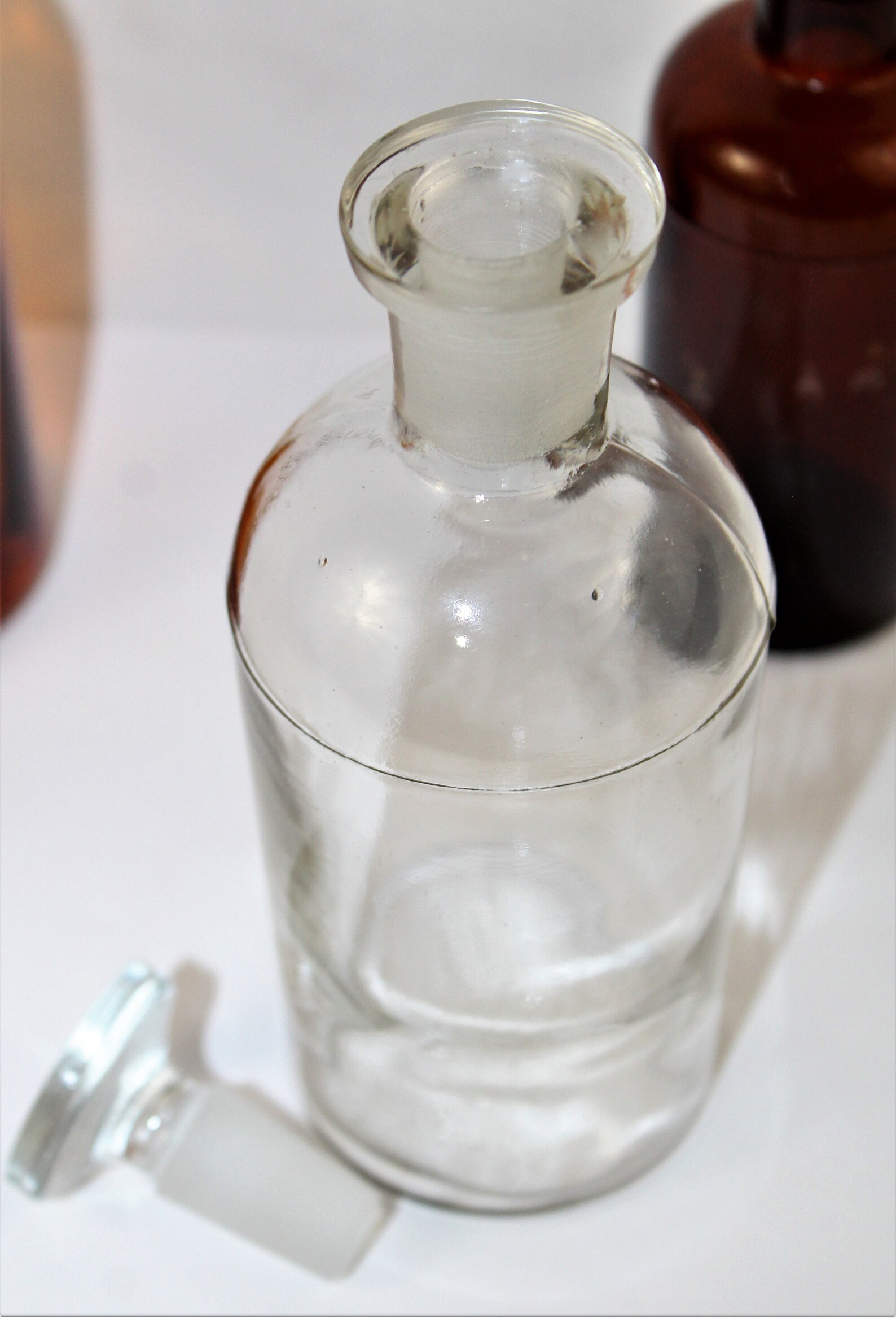 Three Antique Apothecary Medicine Bottles Elixir Bottles - Etsy