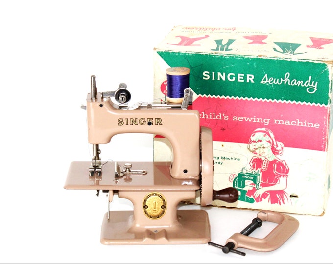 1950s Singer Sewhandy Model 20 Sewing Machine, Child Size Sewing ...