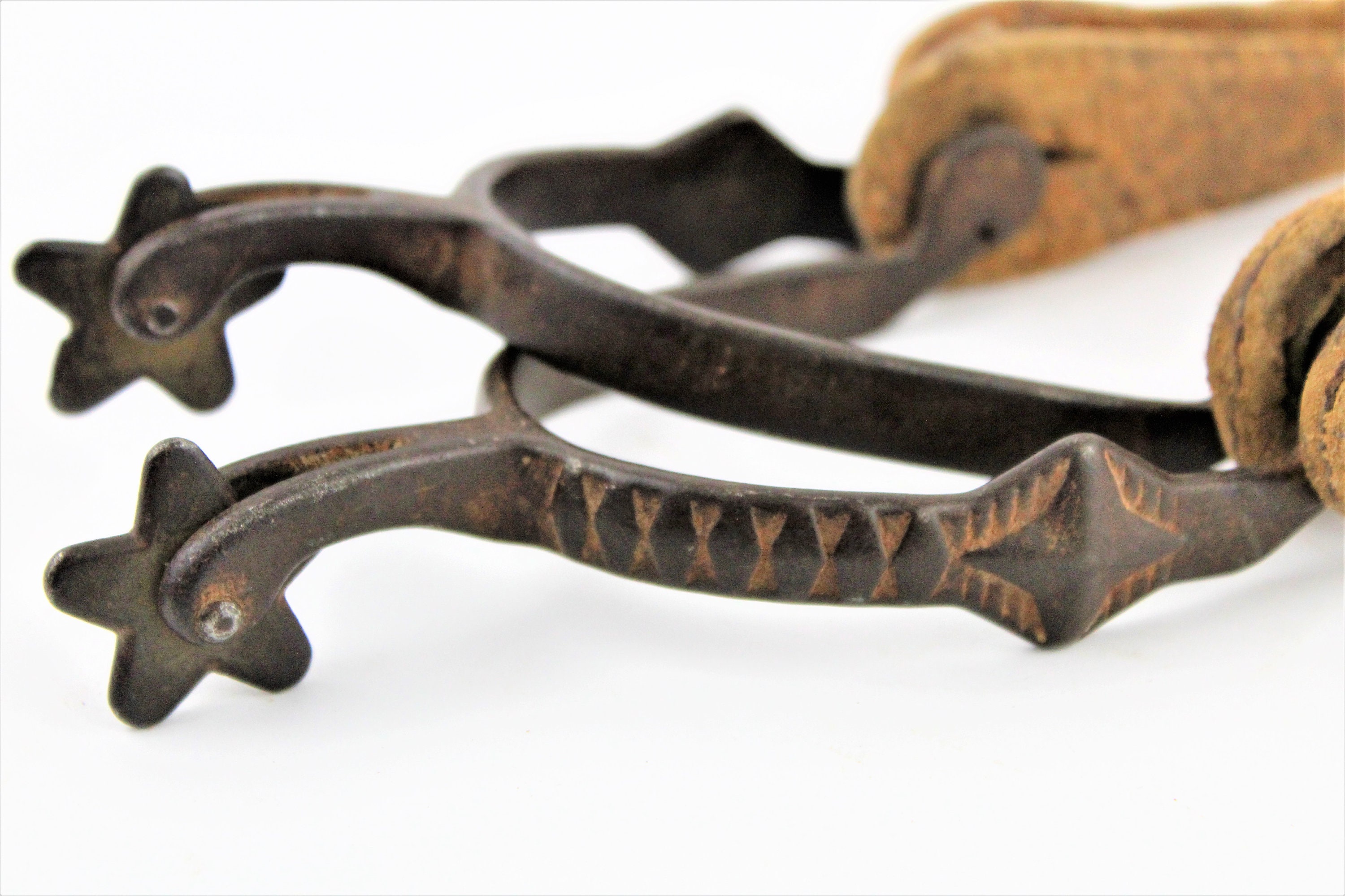 North & Judd Cowboy Spurs, Boot Spurs, Spur Straps, Anchor Trademark