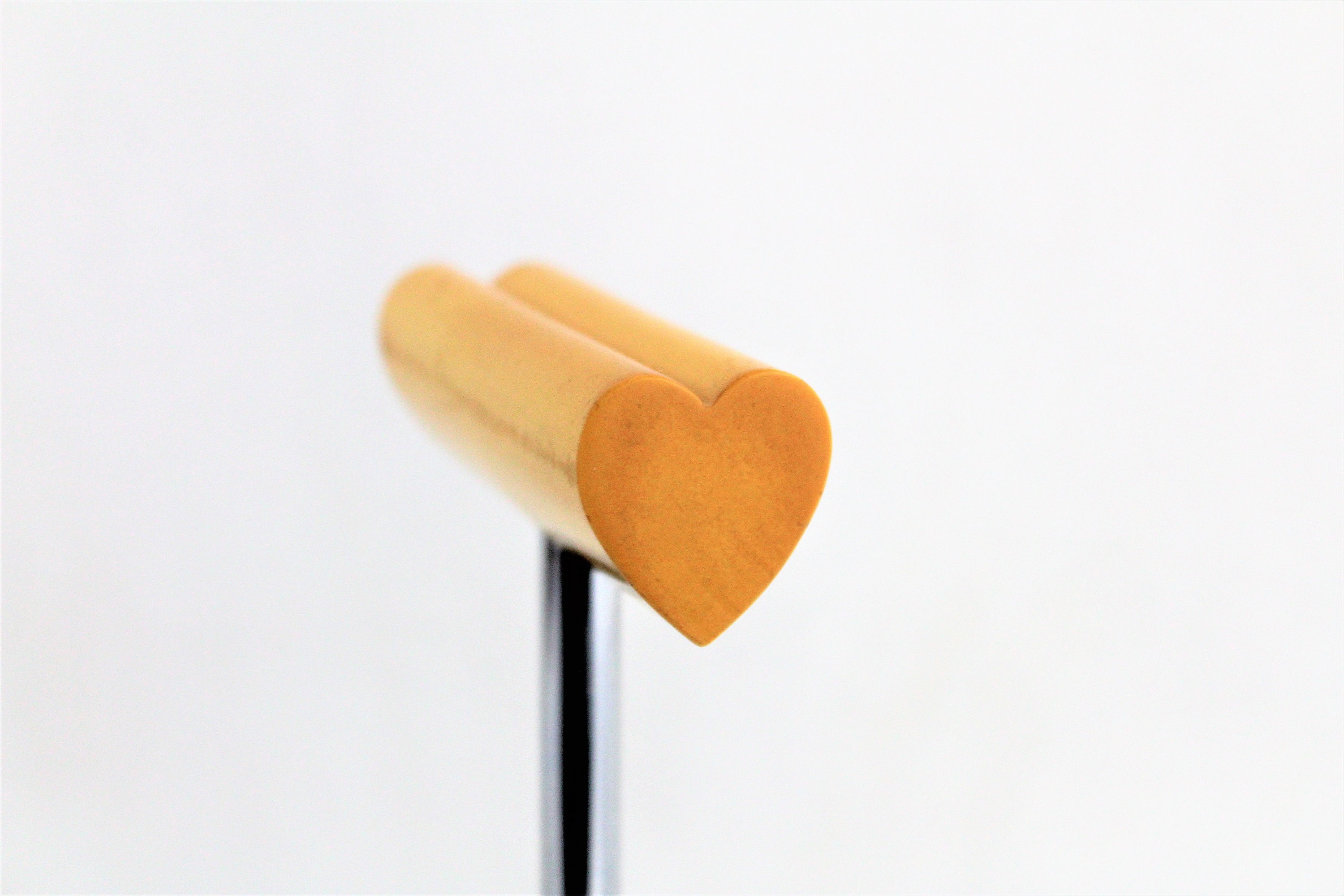 Vintage Corkscrew, Heart Shaped Corkscrew, Bakelite Handle, Vintage Barware