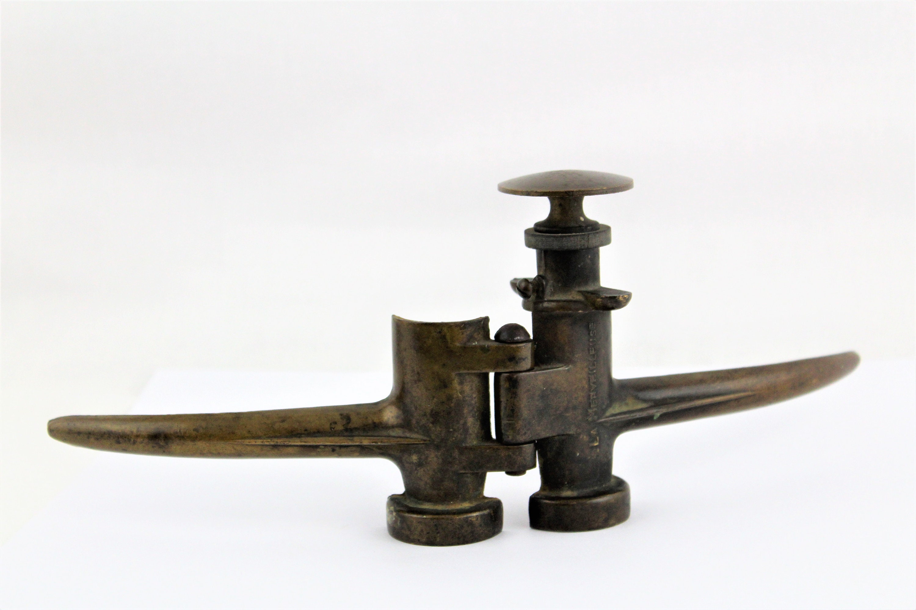 1920s French La Merveilleuse Solid Brass Corker / Cork Inserter, Wine ...