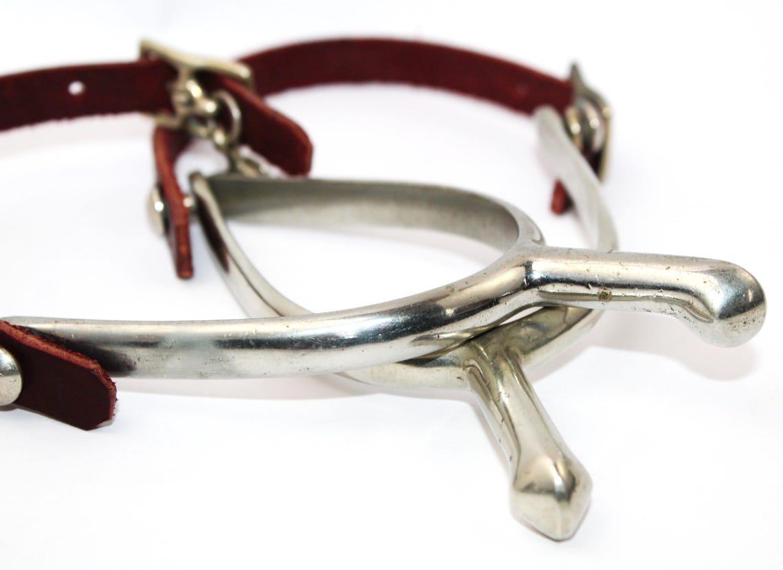Vintage WWI U.S. Cavalry Spurs by August Buermann - Antique Military ...