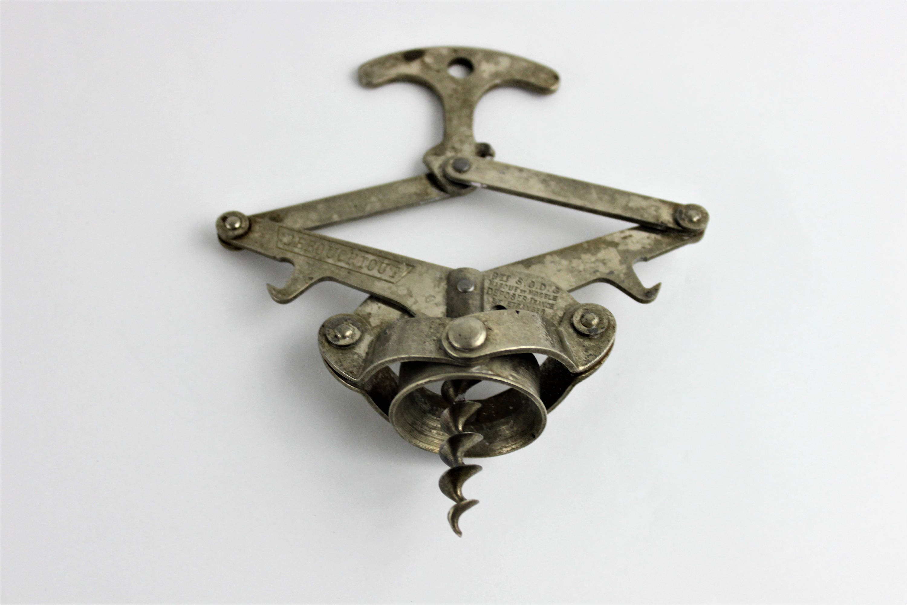 1930s French Debouchtout Concertina Corkscrew,