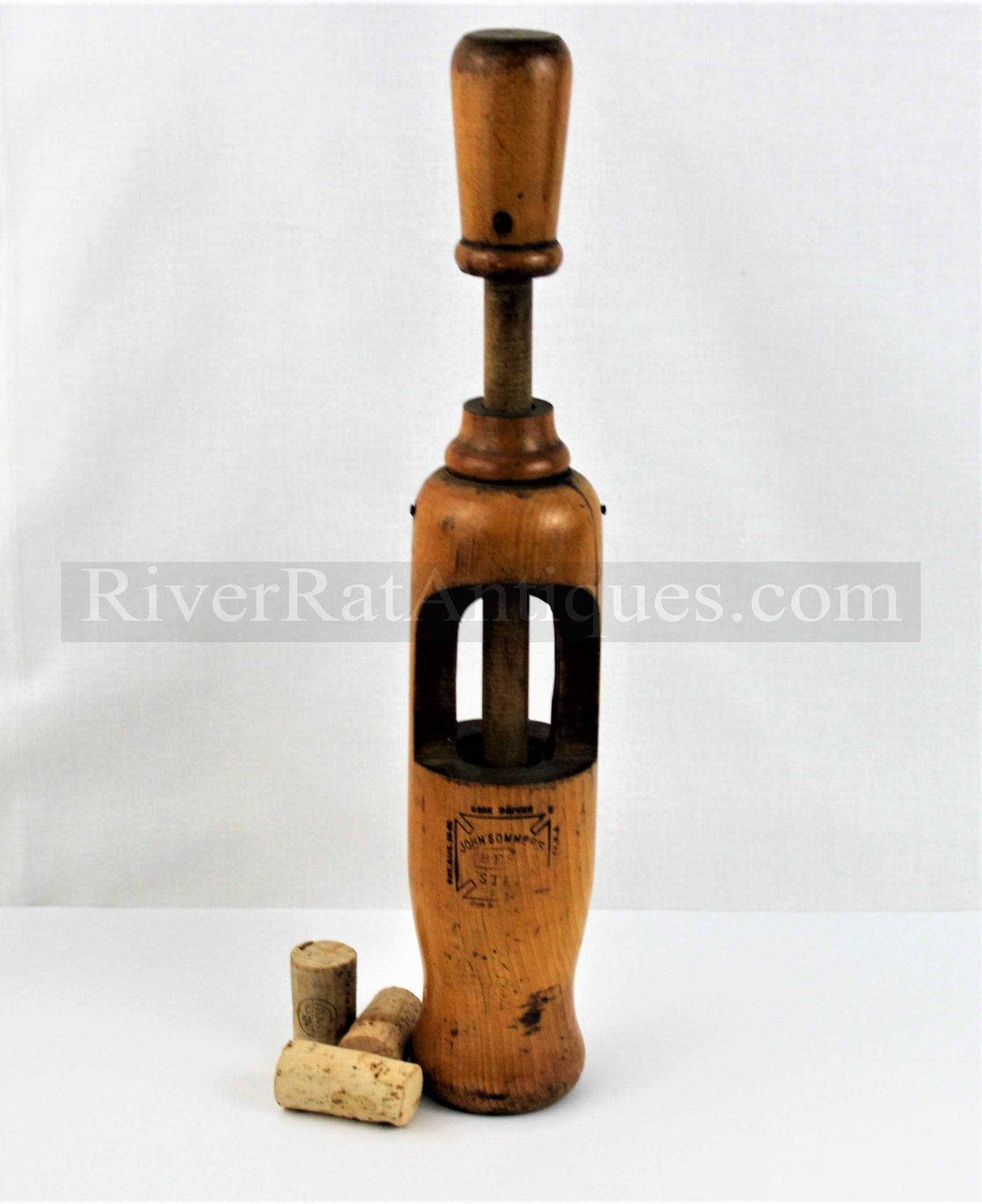 Antique John Sommer's BEST STAR Corker, Cork Inserter