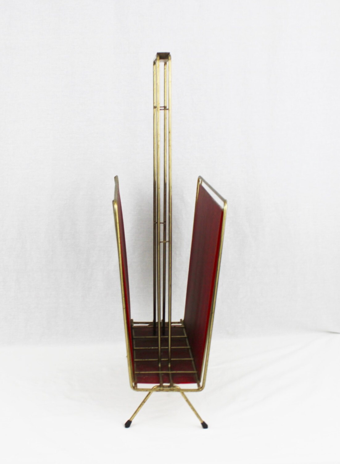 Vintage 1960s Mid-Century Modern Magazine Rack