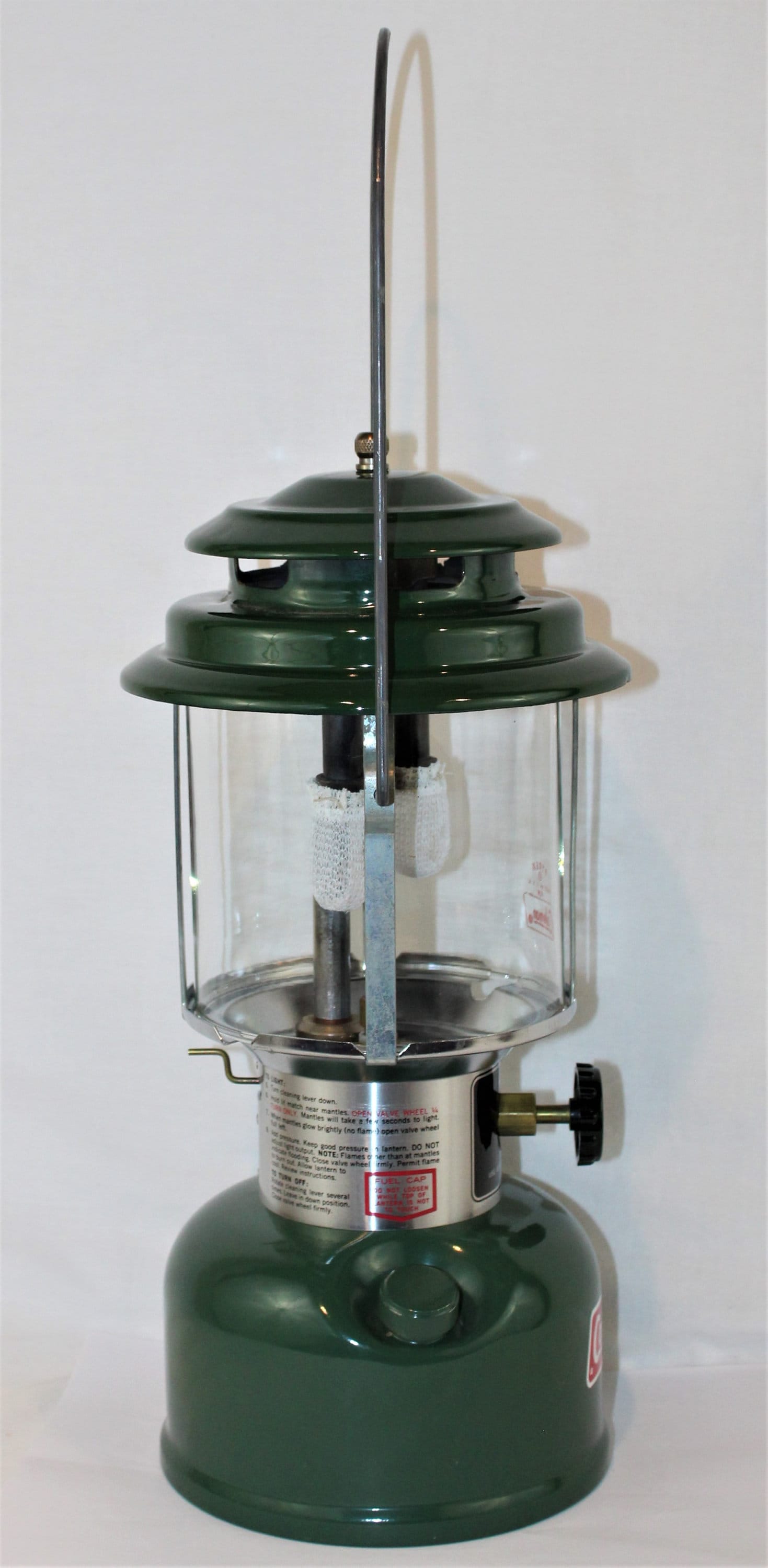 1973 Green Coleman 220H Lantern, Camping Lantern 1973 Green Coleman 220H Lantern, Camping Lantern