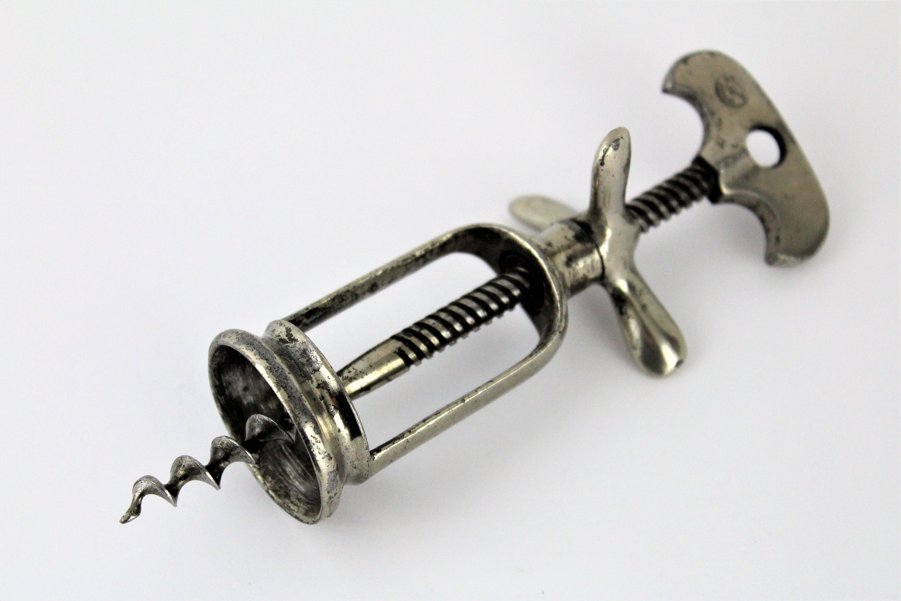 Antique 1876 French HELICE JHP, Perille PARIS Corkscrew, Jacques Perille’s