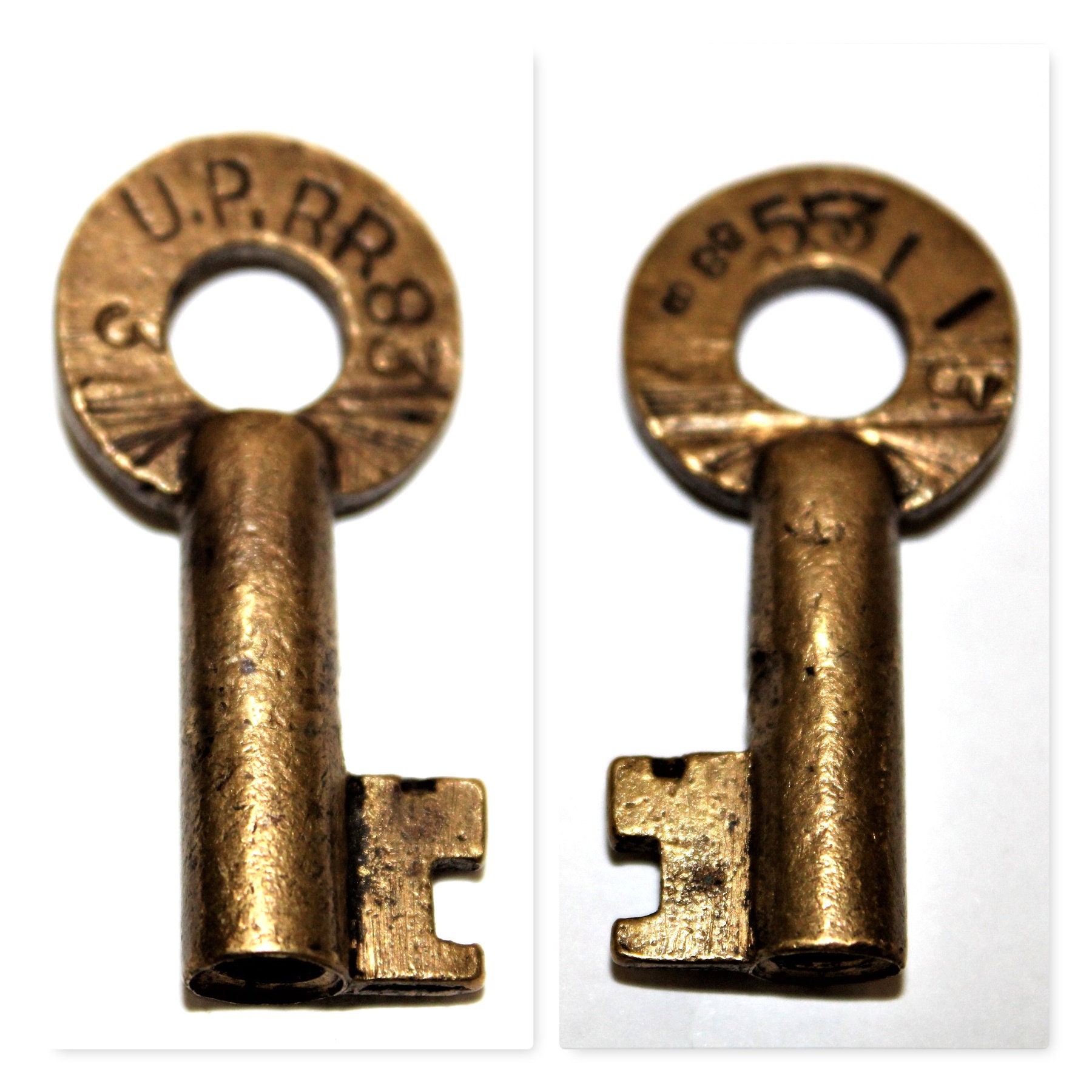 Wells Fargo Brass Padlock, Union Pacific Railroad