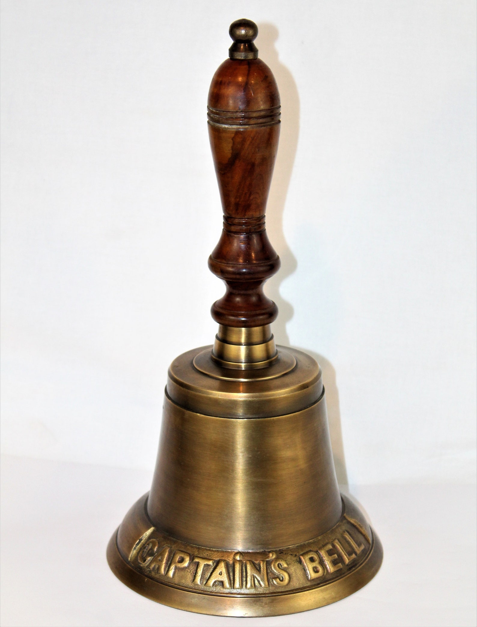Extra-large Brass Captains Bell Nautical Bell - Etsy