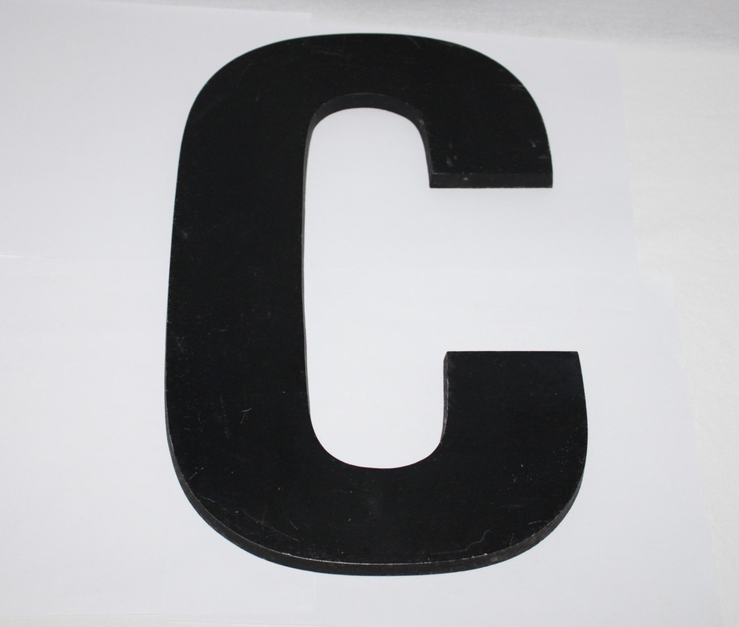 Industrial Letter / Store Front Letter / Initial C