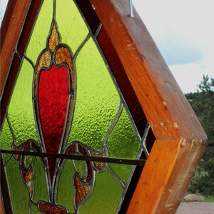 Victorian Stained-glass Window, 1880s - Etsy