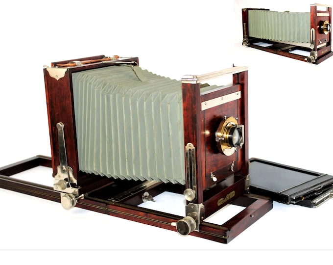 Antique Gundlach Korona View 5×7 Field Camera With a Rapid Rectilinear ...